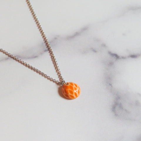 Ceramic Fishnet Necklace handmade by B. Radley – B. Radley Ceramic Jewelry
